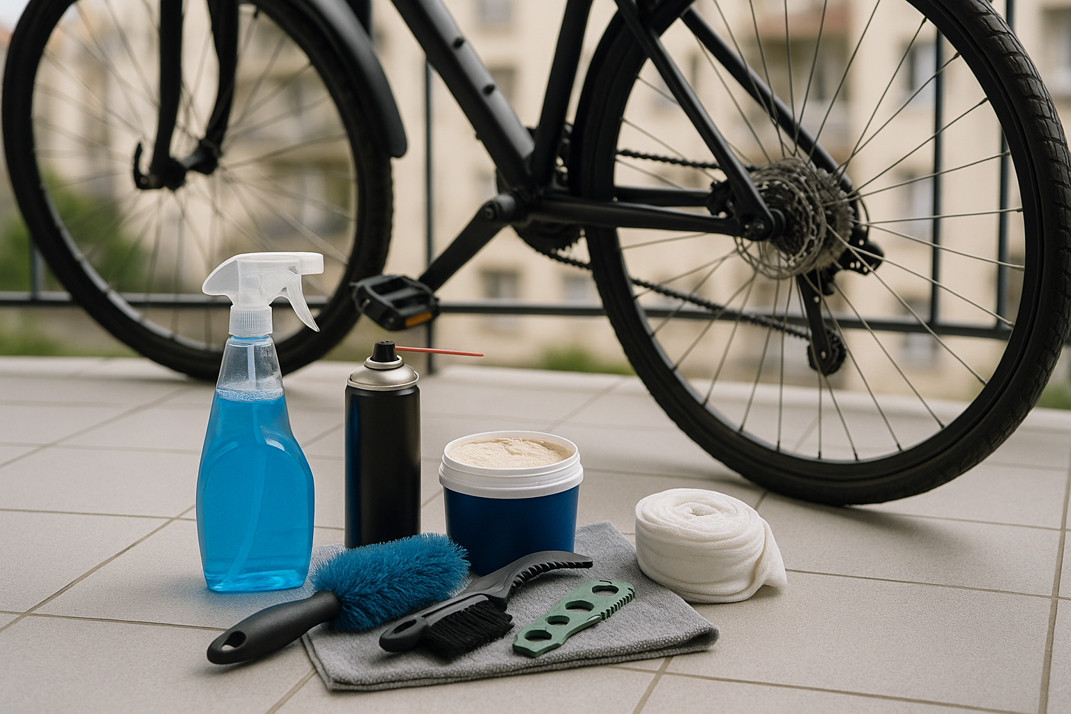 Fahrrad Reinigen Mit Glasreiniger